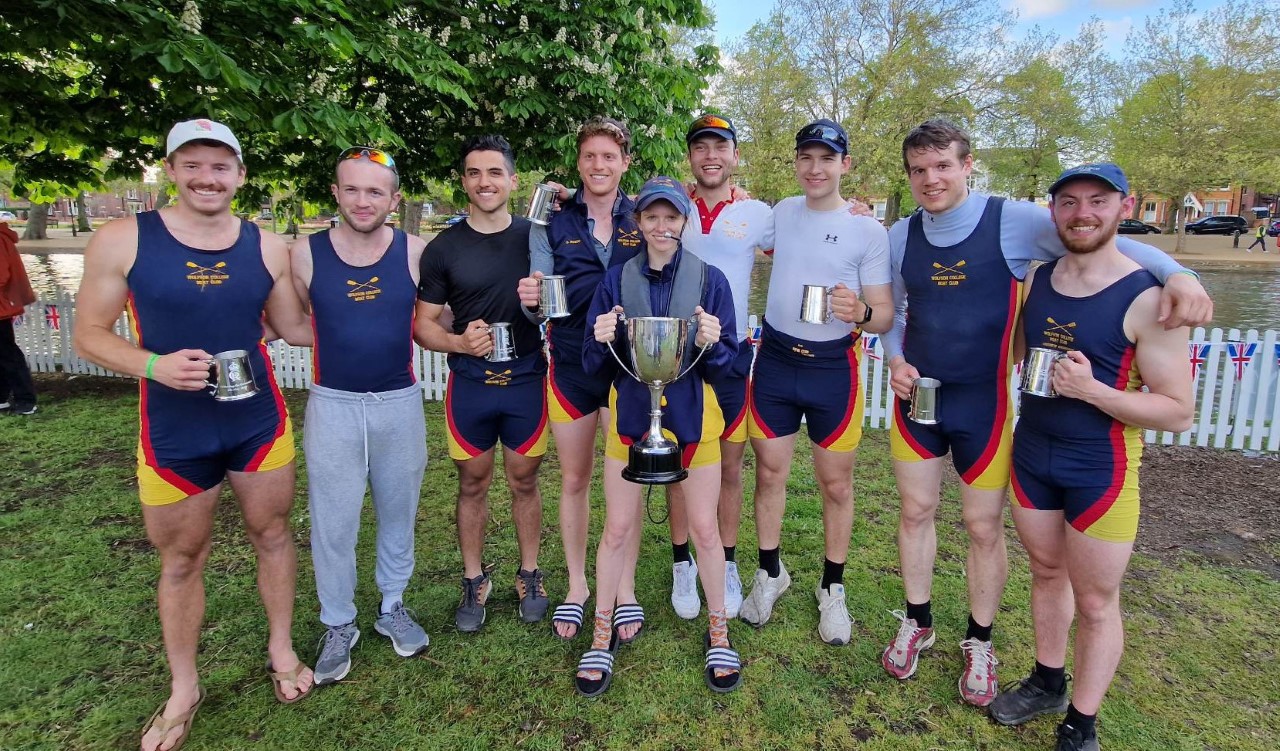 M1 Boat wins Bedford Regatta | St Cross College