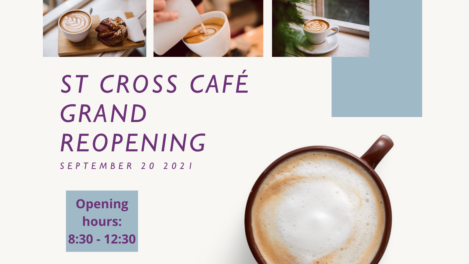 St Cross Café Reopening | St Cross College