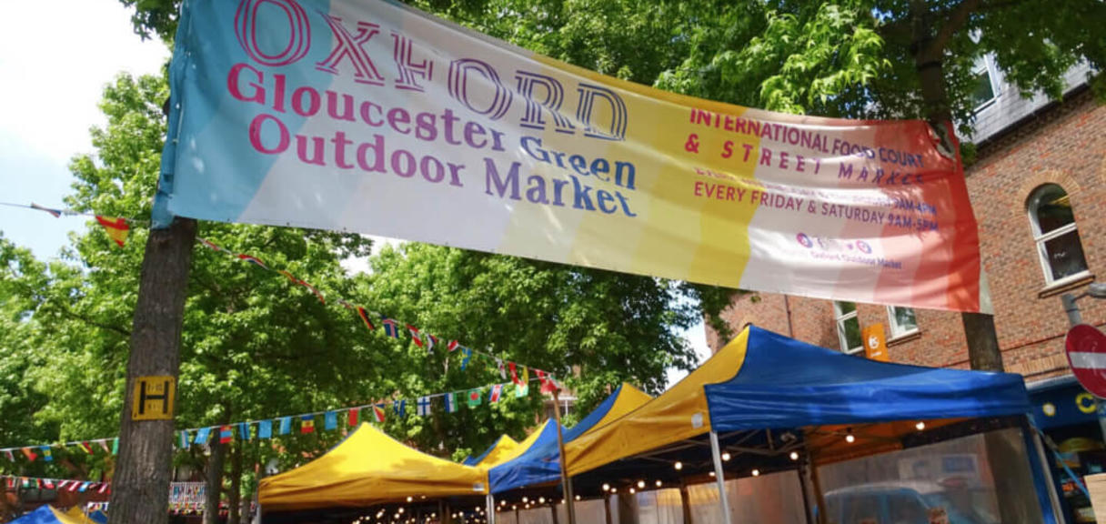 Walk to Gloucester Green Market | St Cross College
